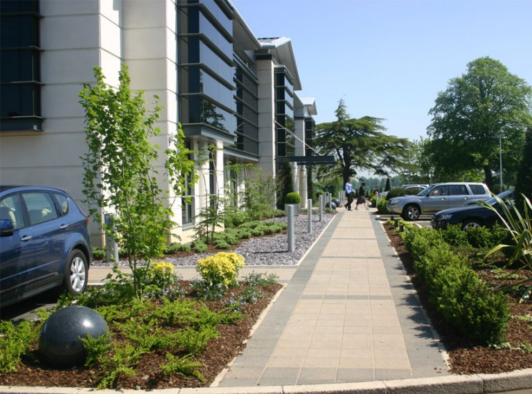 HQ Building, Coleshill Manor – Bea Landscape Design Limited